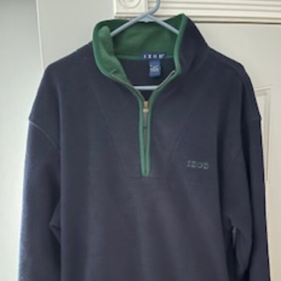 Izod | Shirts | Vintage Izod Mens Fleece Pullover | Poshmark